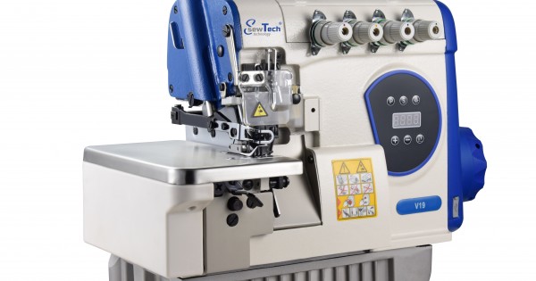 Masina de Surfilat Industriala Sewtech V19 - panou control, motor ...